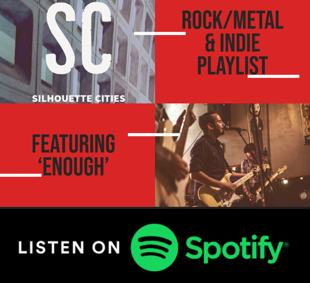 Rock Metal Indie Spotify Playlist | Silhouette Cities