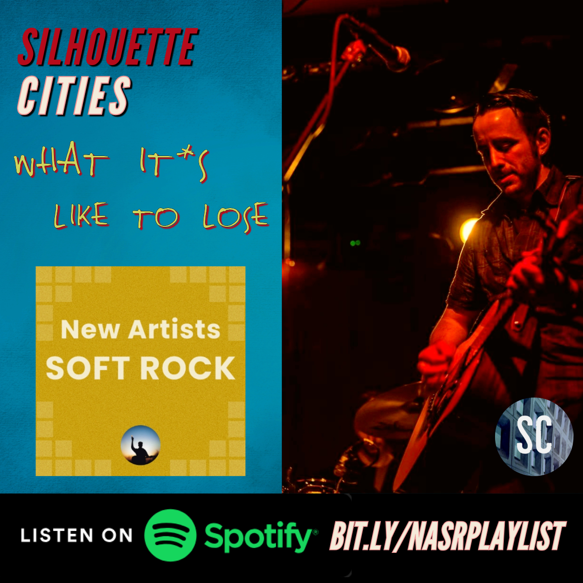 New Artists - Soft Rock Spotify Playlist | Silhouette Cities